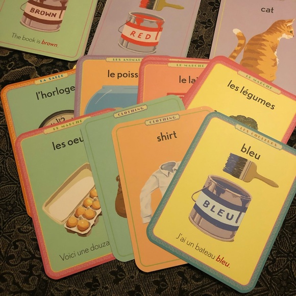 eeBoo | Office | French Class Flash Cards | Poshmark